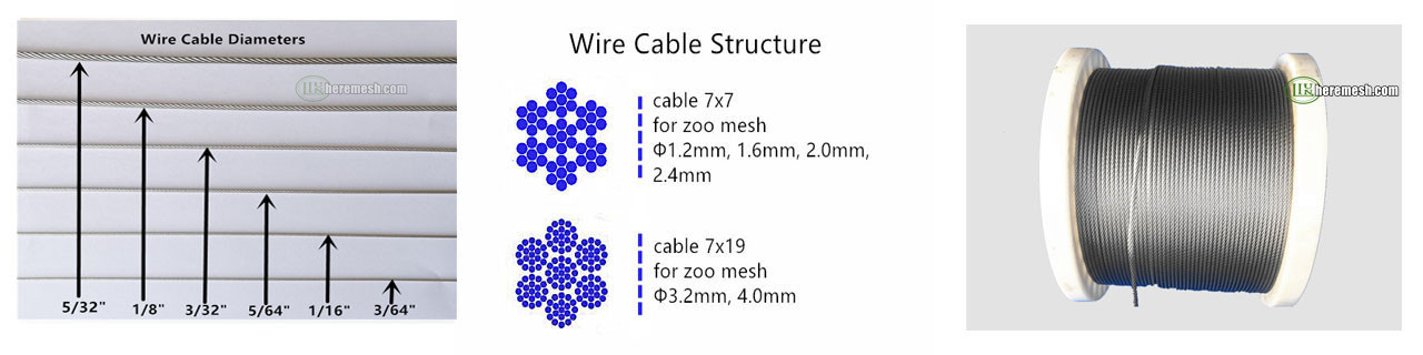 Stainless Steel Cable Mesh Factory, Flexible Metal Netting Supplier ...