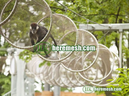 Monkey Tunnel Mesh, Animal Tunnel Mesh, Zoo Tunnel Mesh