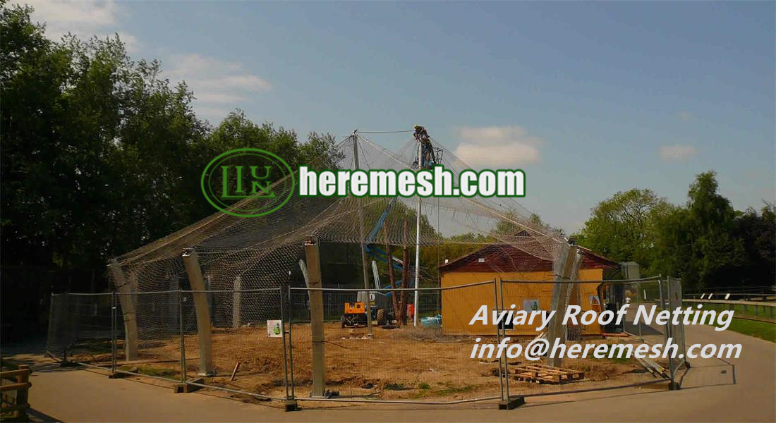 Aviary Roof Netting, Aviary Mesh, Bird Aviary Net, Bird Aviary Netting