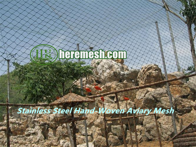 Stainless Steel Hand-Woven Aviary Mesh-Aviary Mesh