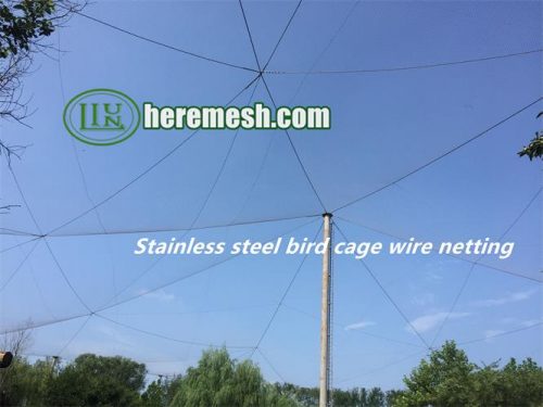 Stainless Steel Bird Cage Wire Netting, Bird Aviary Netting