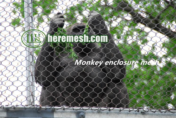 Zoo Enclosure Mesh, Animal Enclosure Netting, Zoo Mesh