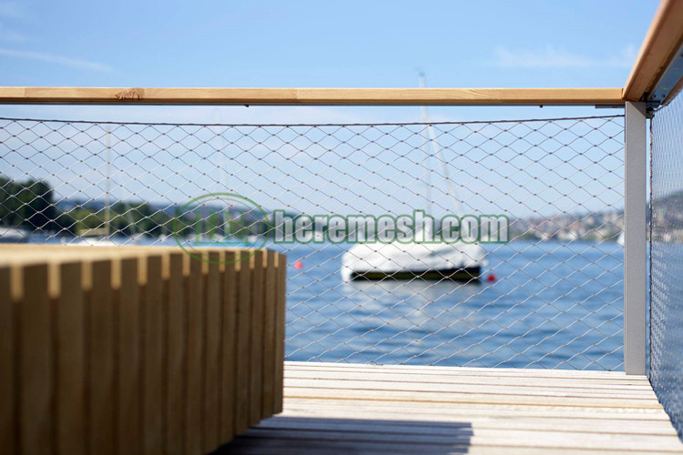 Unlimited Flexible Stainless Steel Ferrule Mesh, Ferrule Cable Mesh