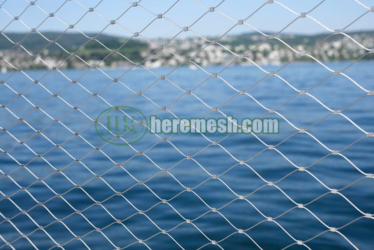 Unlimited Flexible Stainless Steel Ferrule Mesh, Ferrule Cable Mesh