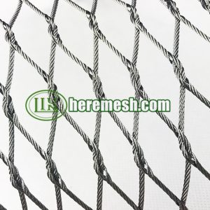 Wire Rope Mesh For Bird Forest Aviary, Bird Forest Aviary Mesh