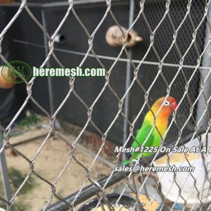 Wire Mesh Suitable For Bird Aviary, Stainless Steel Bird Aviary Mesh