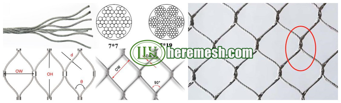 Lightweight And Flexible Wire Mesh, Stainless steel Hand Woven Mesh