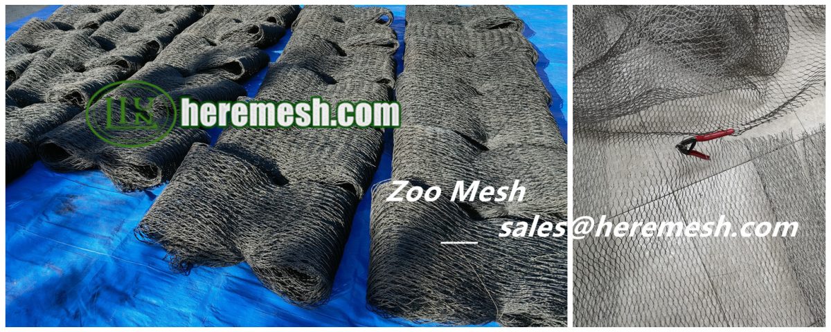 Zoo Mesh, Zoo Netting, Bird Aviary Netting, Bird Aviary Mesh