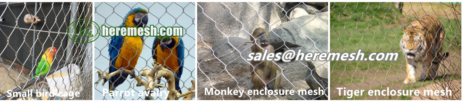 Best Selling Zoo Mesh, Zoo Animal Enclosure Netting