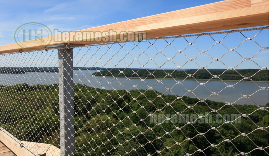 Inox Line Ferrule Mesh, Stainless Steel Ferrule Netting