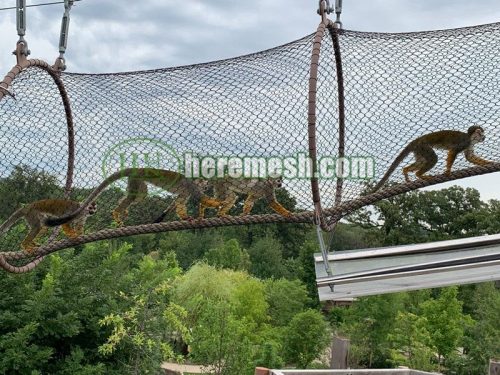 Wire Rope Mesh As Animal Safety Netting, Animal Protection Mesh