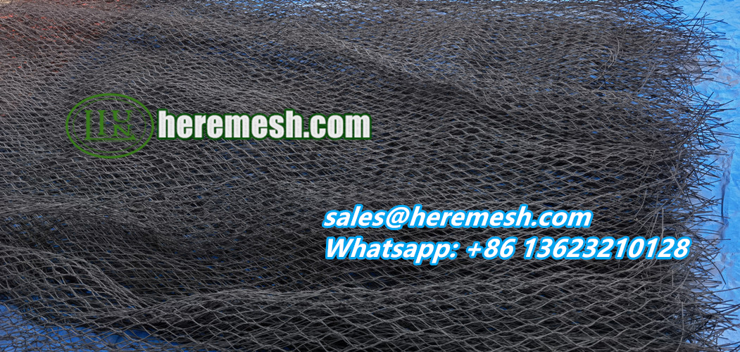 Black Animal Enclosure Mesh Order Shipping, Black Oxide Zoo Mesh