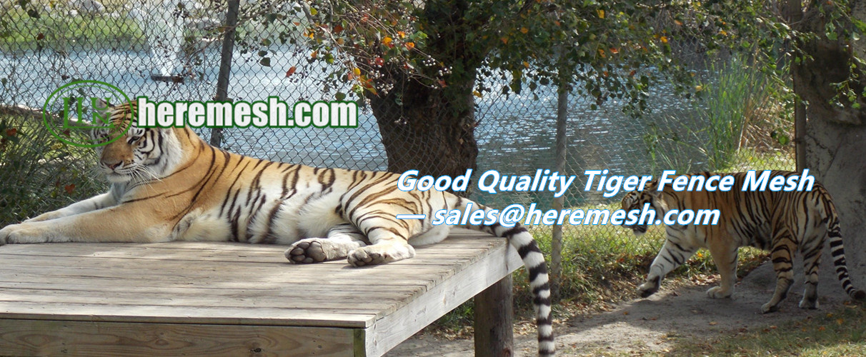 Good Quality Tiger Fence Mesh, Tiger Enclosure Netting