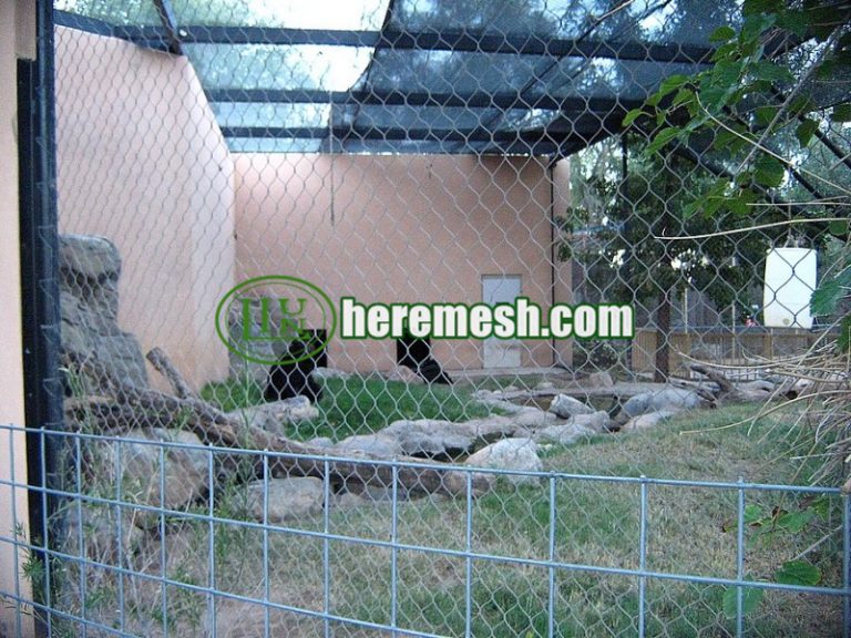 Bear Enclosure Mesh , Bear Enclosure woven rope Mesh