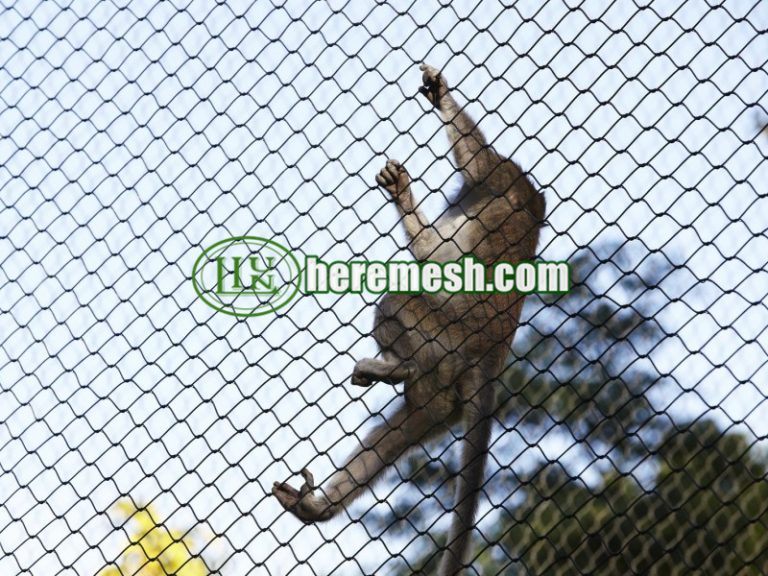 Safety Enclosure Mesh For Monkey , Monkey Enclosure Mesh