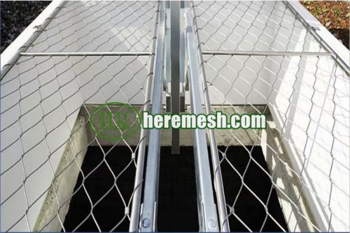 The Ways To Install Stainless Steel Cable Mesh , Hand woven mesh
