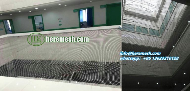 Stainless Steel Anti-drop Net , Stainless steel ferrule mesh